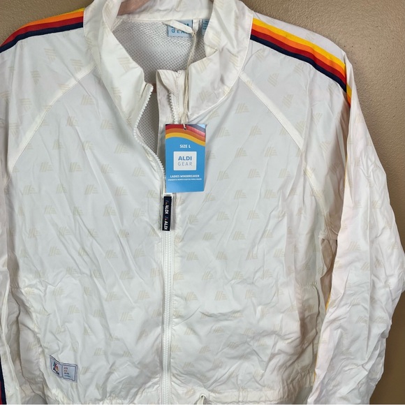 Aldi | Jackets & Coats | New Aldi Gear Windbreaker Jacket Womens Large ...